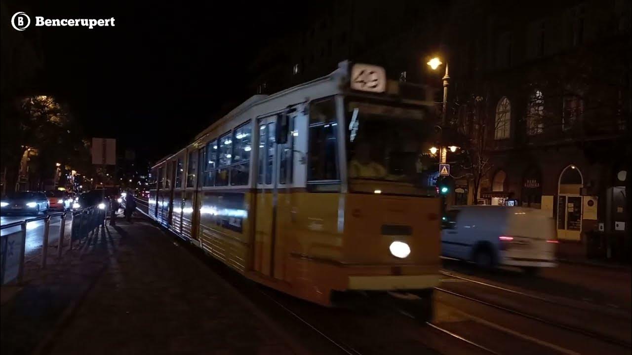 Budapest 47/49-es villamos - YouTube