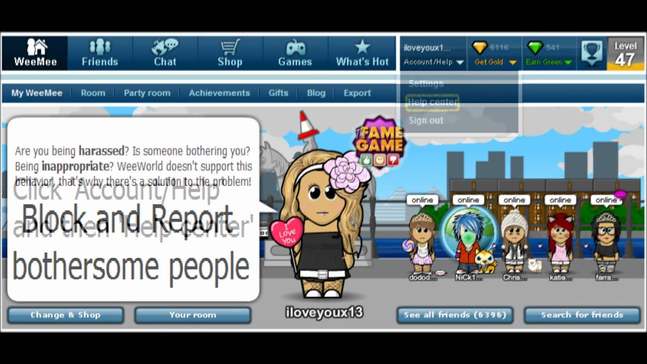 Reporting on WeeWorld - YouTube