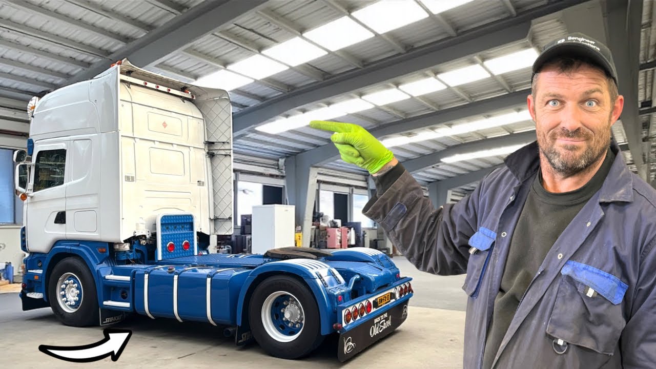 FINISHING MY FIRST SCANIA V8 FABRICATION JOB! - YouTube