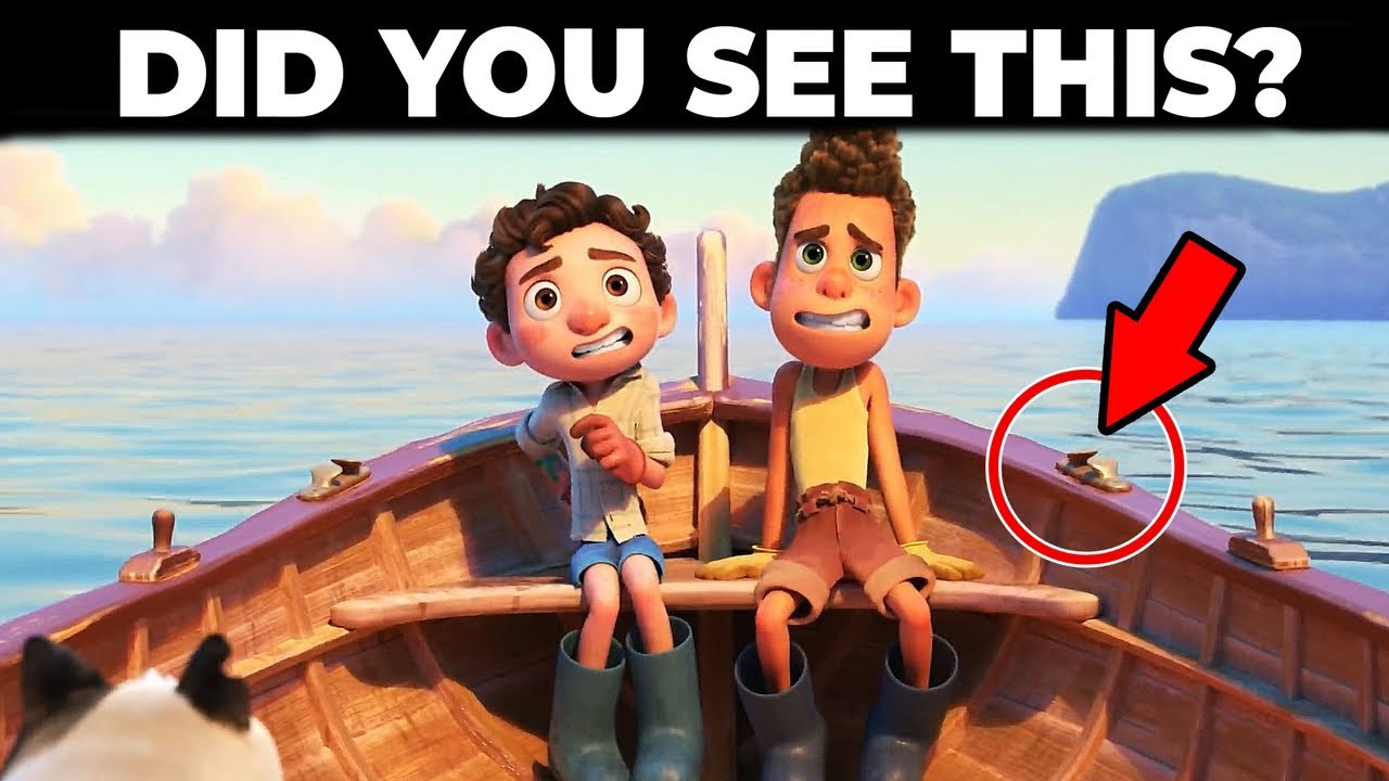 10 SECRETS You MISSED In The PIXAR'S LUCA Movie - Part 3 - YouTube