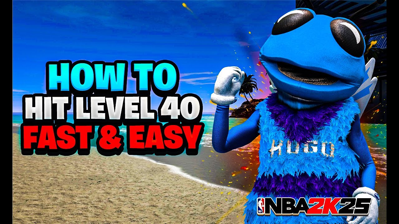 HOW TO HIT LEVEL 40 IN 24 HOURS ON NBA 2K25!! UPDATED LEVEL 40 METHOD ...