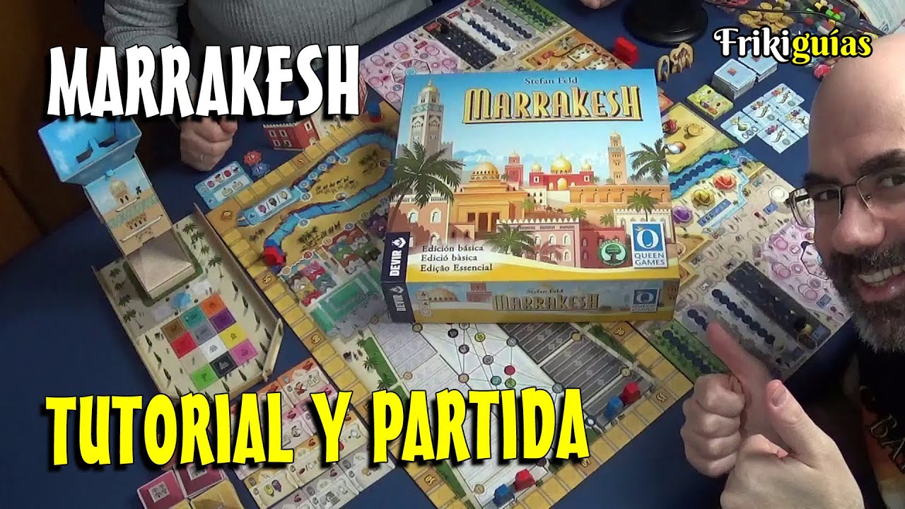 Marrakesh - Devir - Tutorial y Partida - YouTube