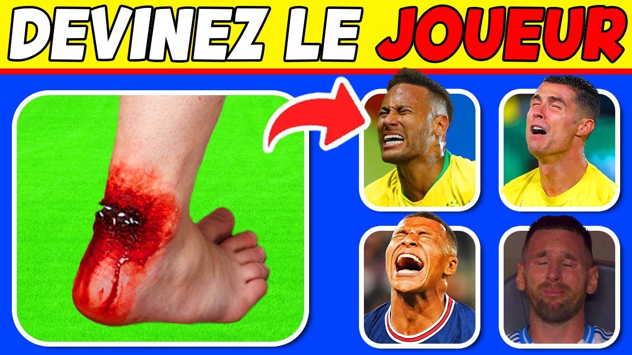 Quelle blessure rend les fans navrés ? 😭 Le moment où un joueur s'est ...