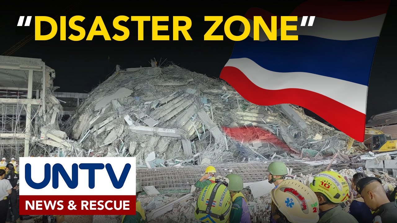 Bangkok, idineklarang 'disaster zone' dahil sa pinsala ng lindol sa ...