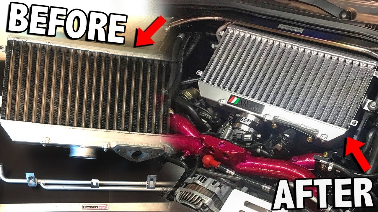 AMAZING INTERCOOLER RESTORATION! (HOW TO) - YouTube