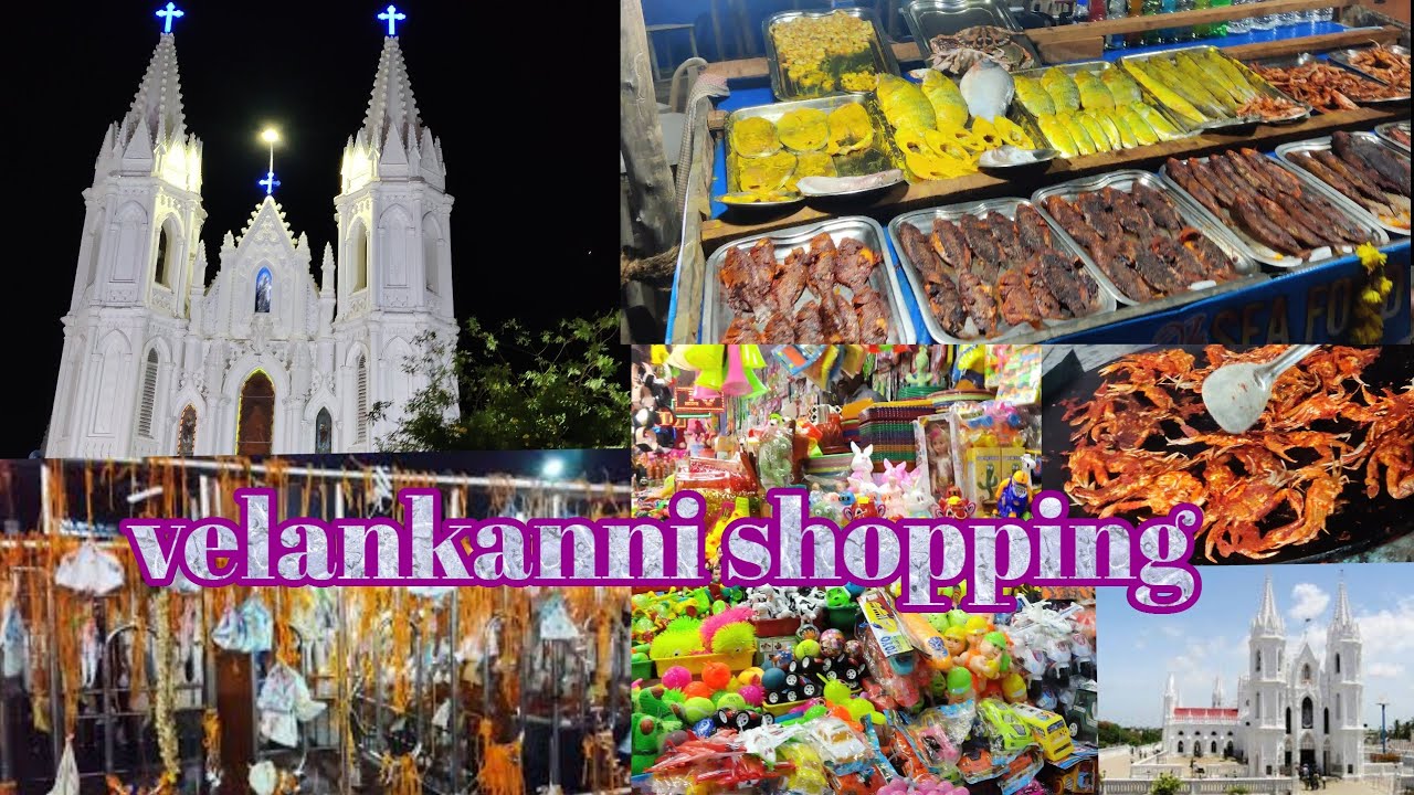 VELANKANNI SHOPPING STREET | Velankanni beach side shops | Street ...