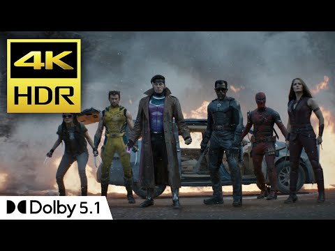 Deadpool & Wolverine (2024) - The Void Fight Scene [4K HDR - Dolby 5.1]