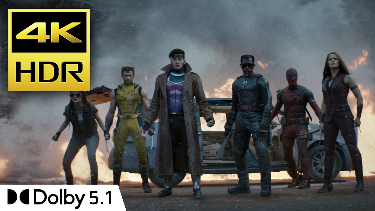 Deadpool & Wolverine (2024) - The Void Fight Scene [4K HDR - Dolby 5.1 ...