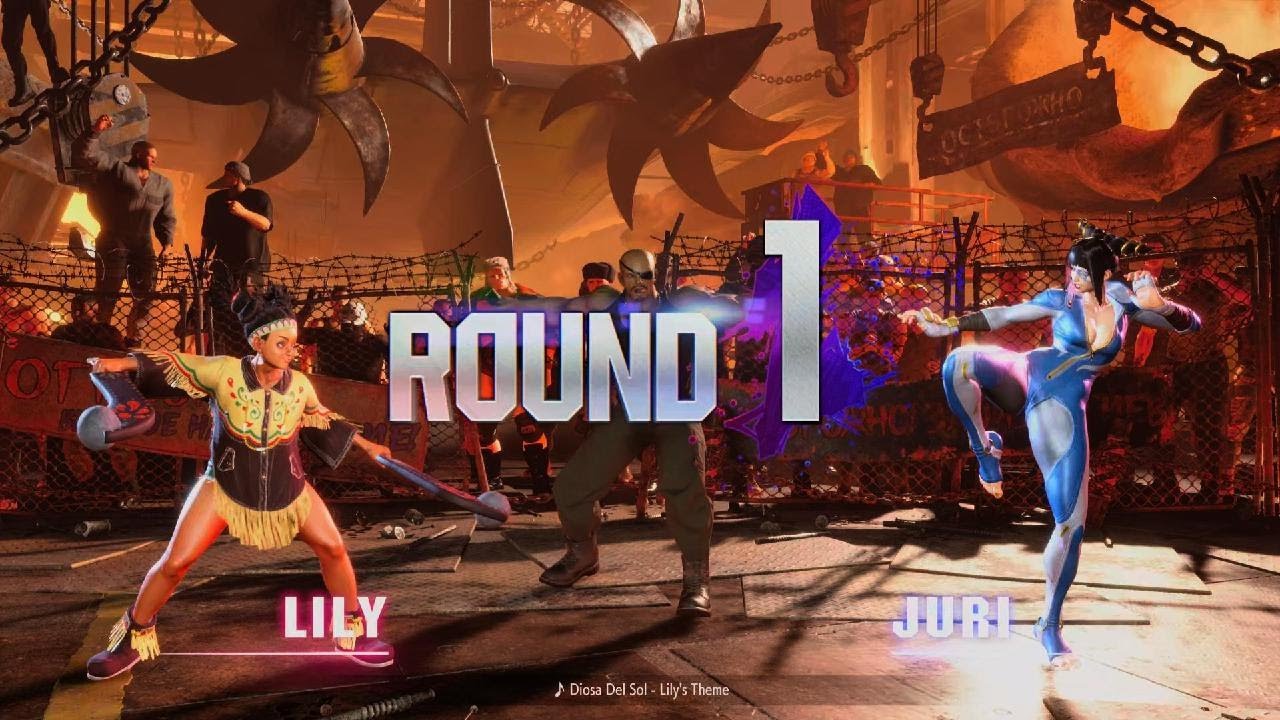 SF6 - Juri vs Lily 5 a 0 - YouTube