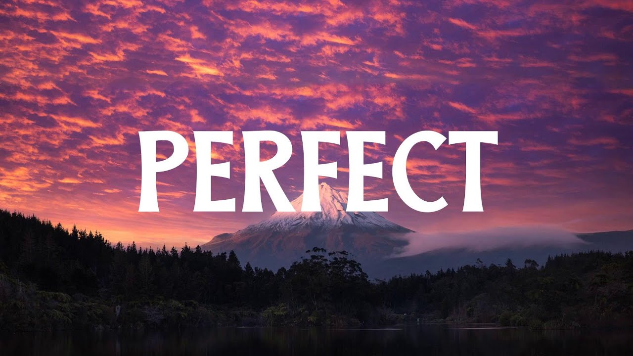 Perfect - Ed Sheeran (Lyrics) | song for u | 역대 최고의 팝송 - YouTube