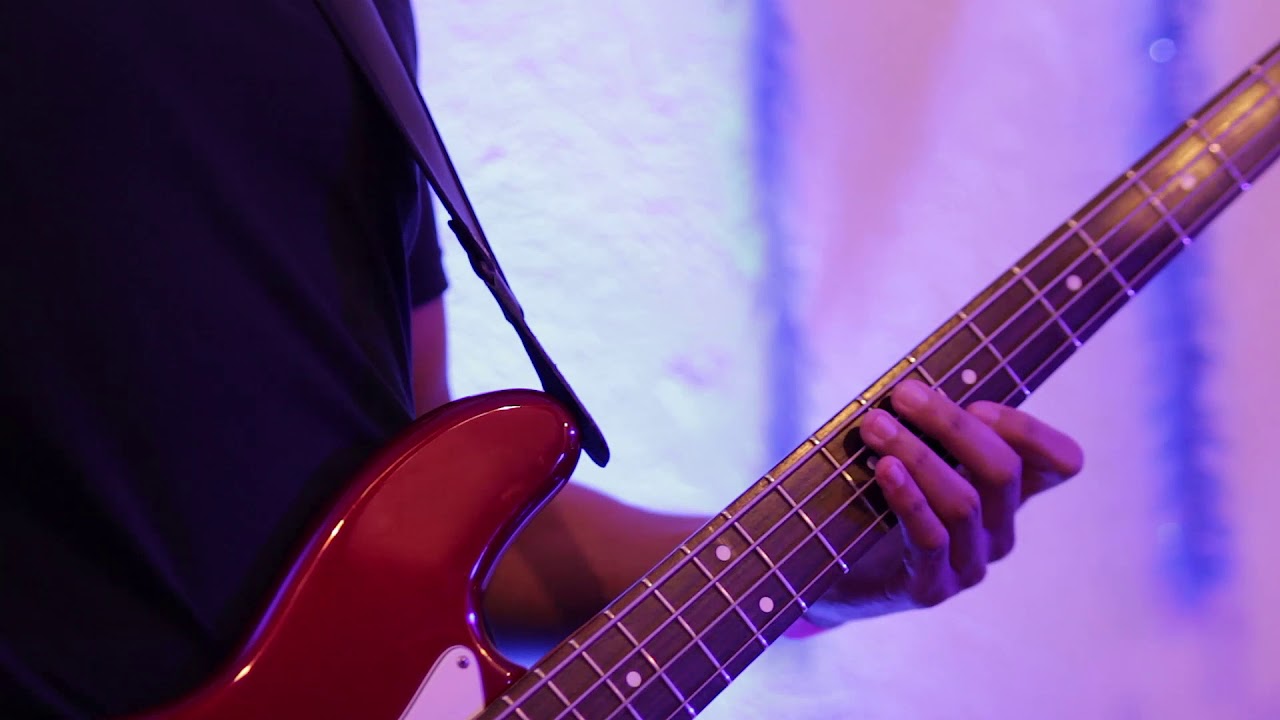 Man Playing Bass Multiple Shots FREE STOCK FOOTAGE 1080P FULL HD - YouTube