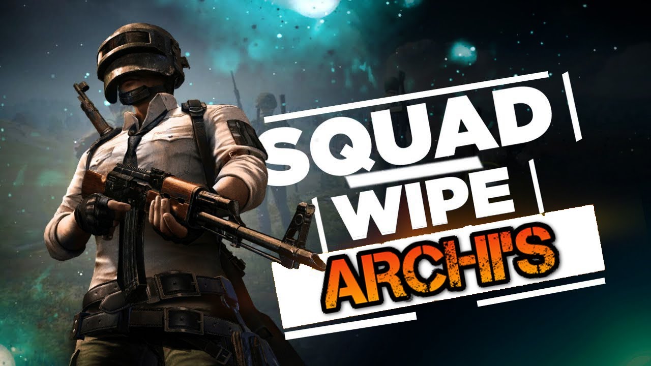 Pubg mobile Square wipe | HEADSHOT || squad attack in blue zone || AR ...