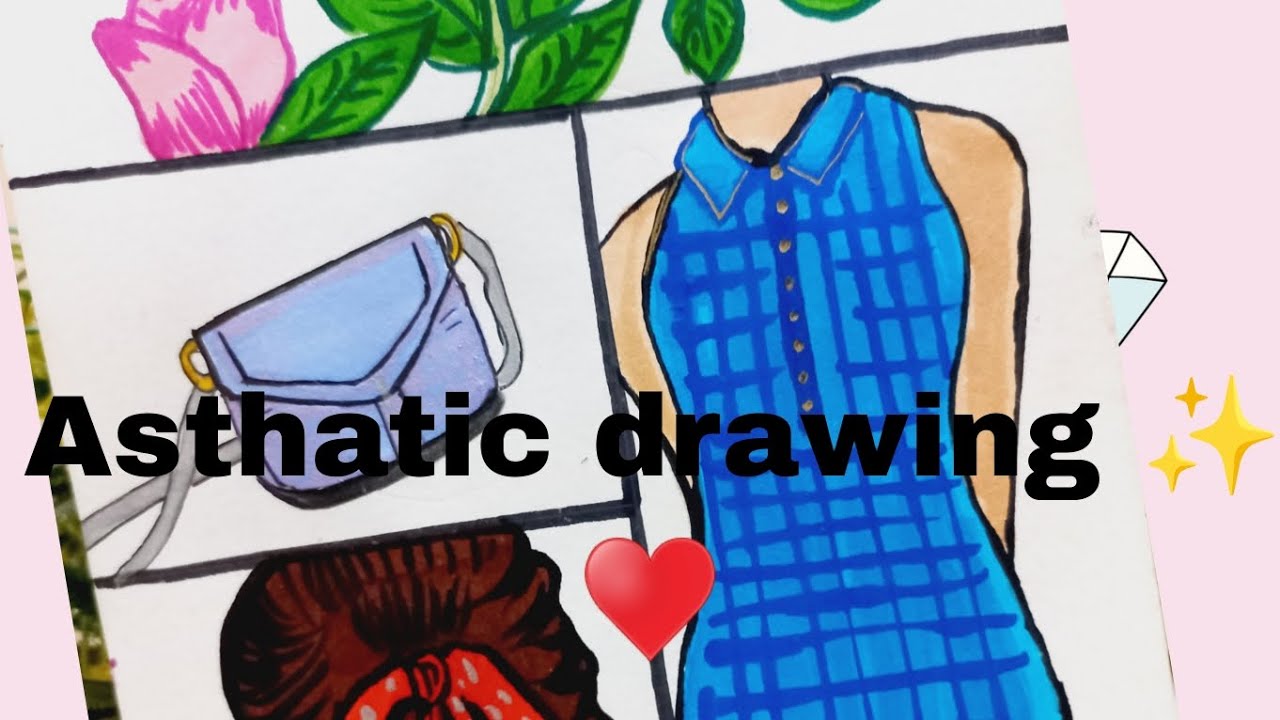 Asthatic drawing ️ - YouTube