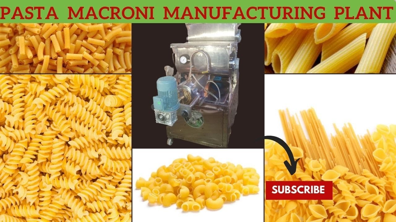 Macaroni Elbow Production line | macaroni extruder machine | Macaroni ...