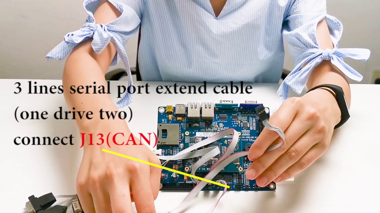 IAC-335X-KIT Development Kit & Control Board Cable Connection Guidance ...