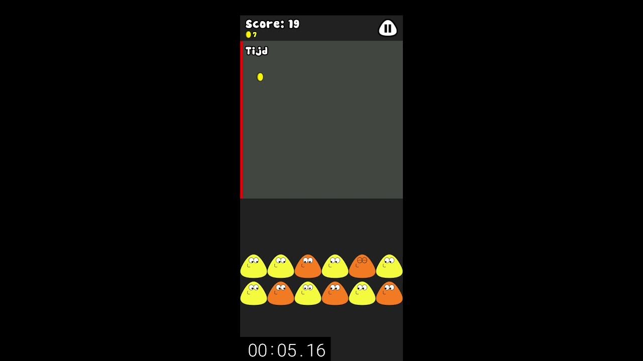 Pou Speedrun Colour tap 1st achievement category achievements - YouTube