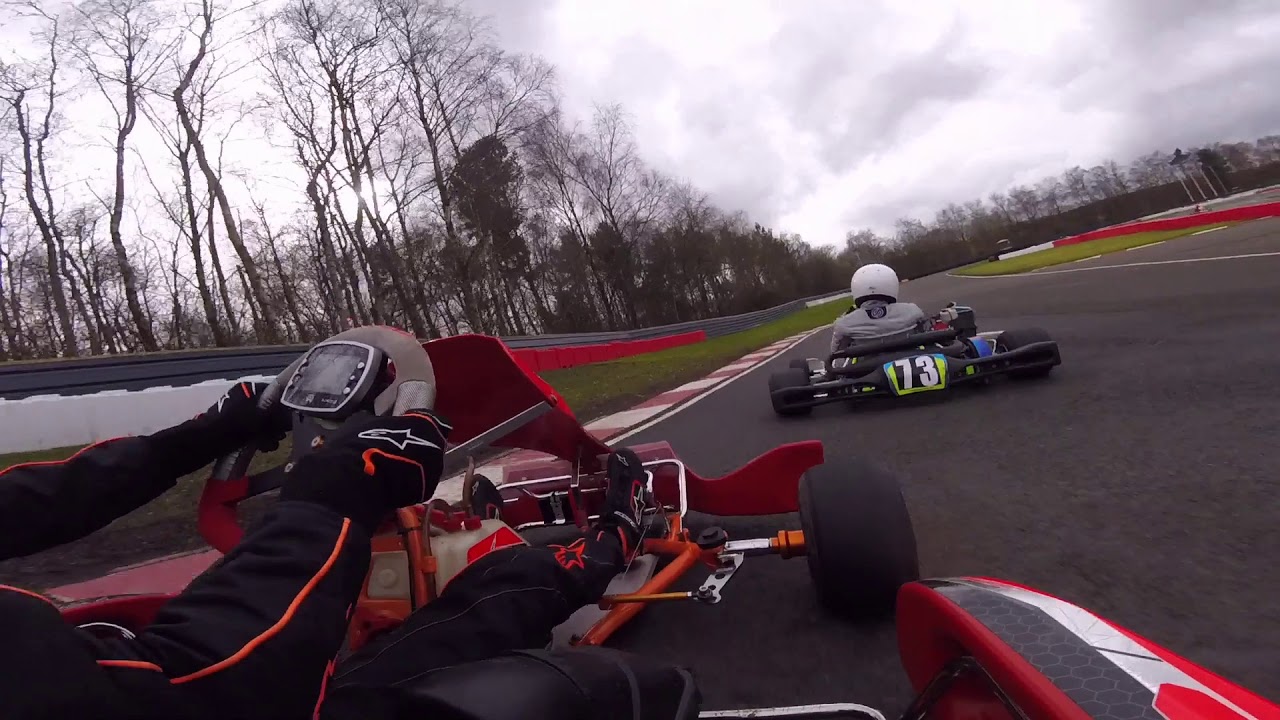 Larkhall Circuit JuniorMax Round 1 Practice - YouTube