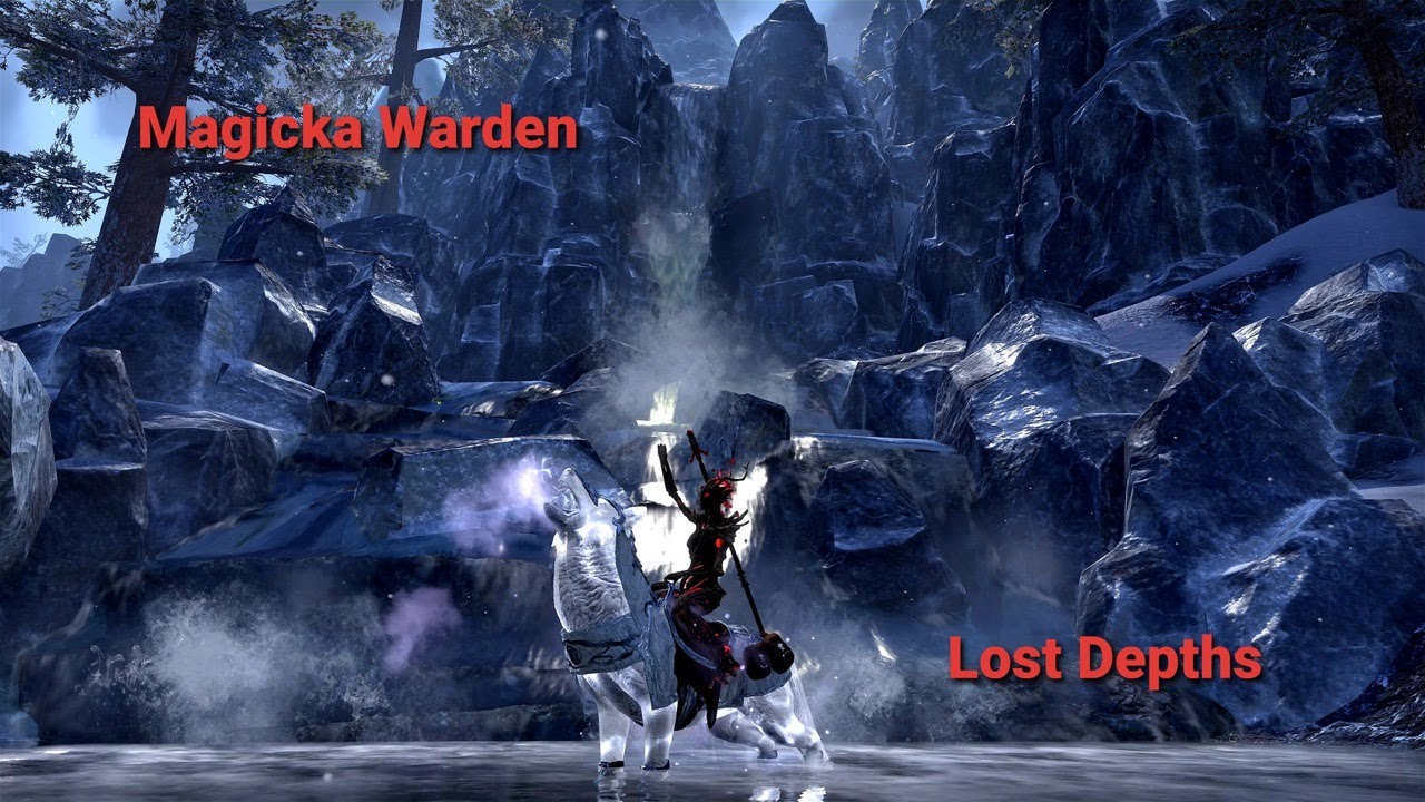 95-110k+ Magicka Warden | Zen Brittle | Staves | DW/Staff | PS5 NA | Lost Depths - YouTube