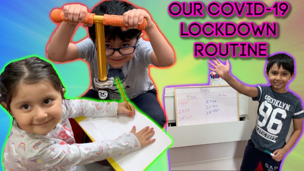 Our Covid-19 Lockdown Routine! | Our Morning To Night List Of ...