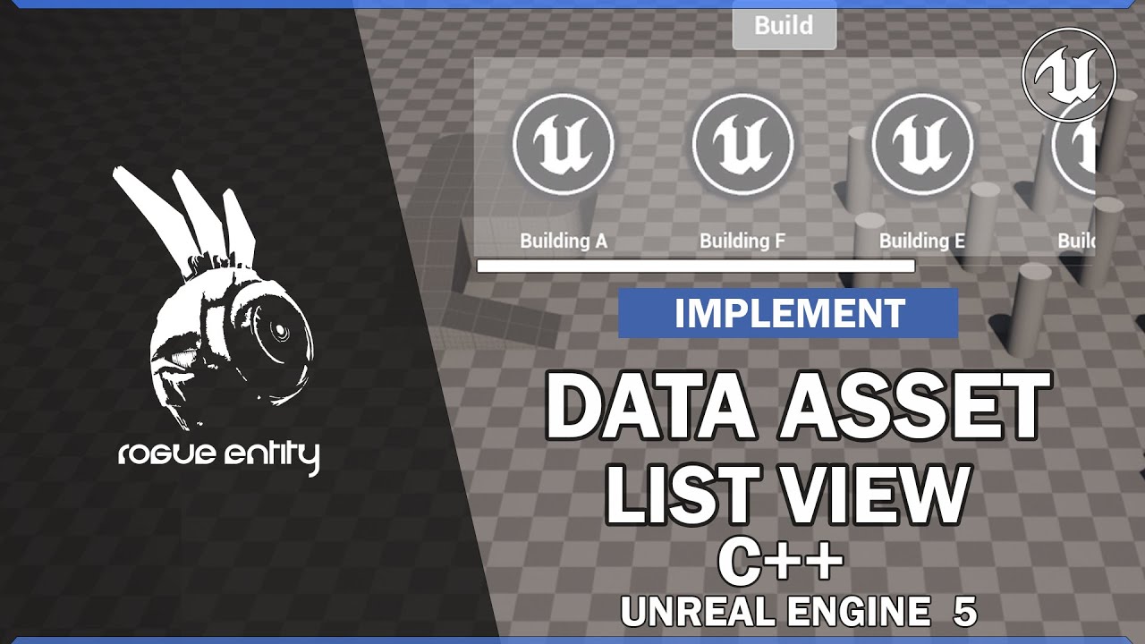 Implement Data Asset ListBox Unreal Engine 5 (Build Tutorial P2) - YouTube