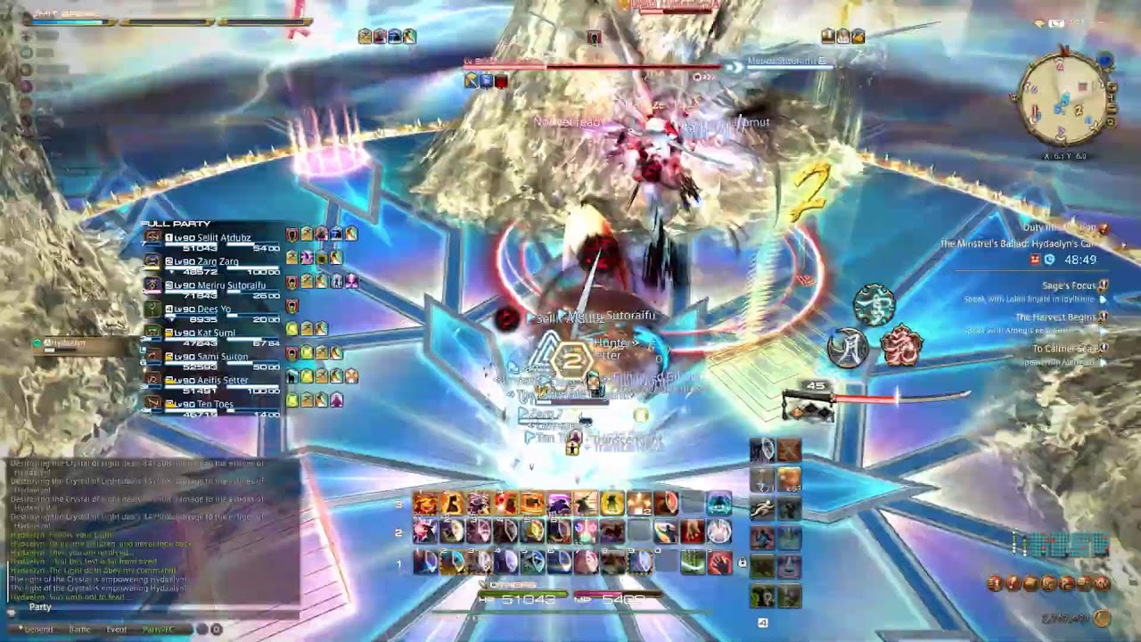 FFXIV Endwalker: Hydaelyn Ex Trial - YouTube