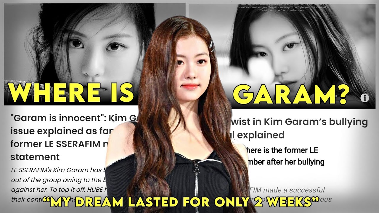 Where is Garam? #lesserafim #kpop - YouTube