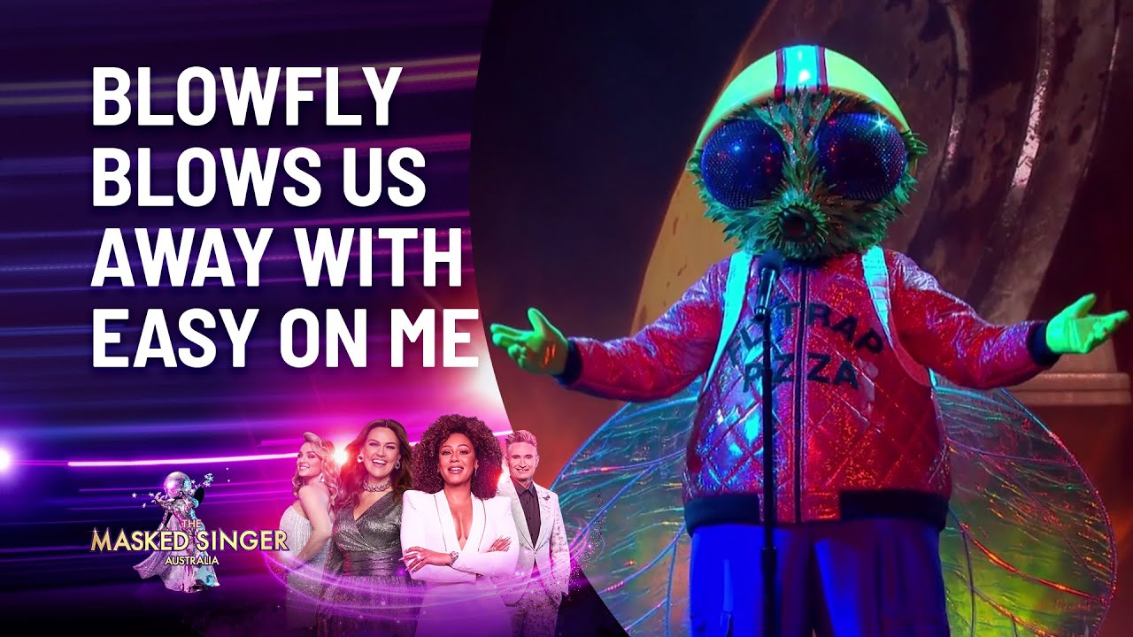 Blowfly's 'Easy On Me' Performance - Season 4 | The Masked Singer ...
