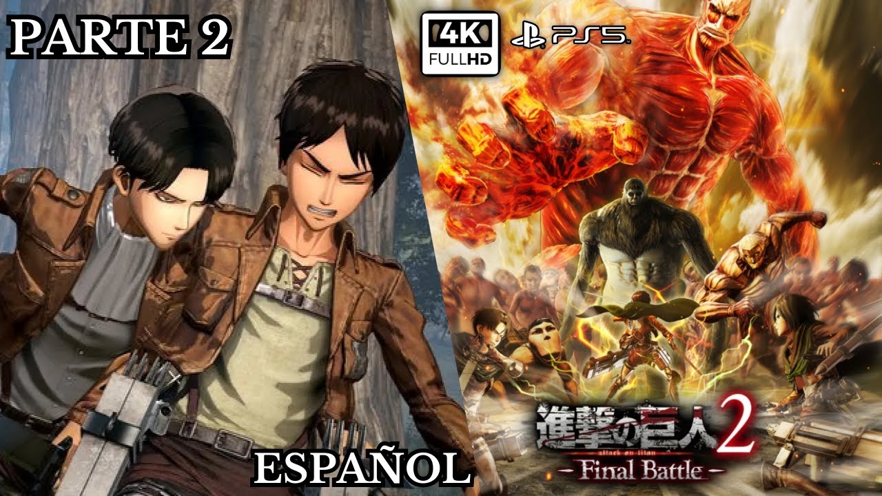 Attack on Titan 2 PS5 - Juego Completo Parte 2 - YouTube