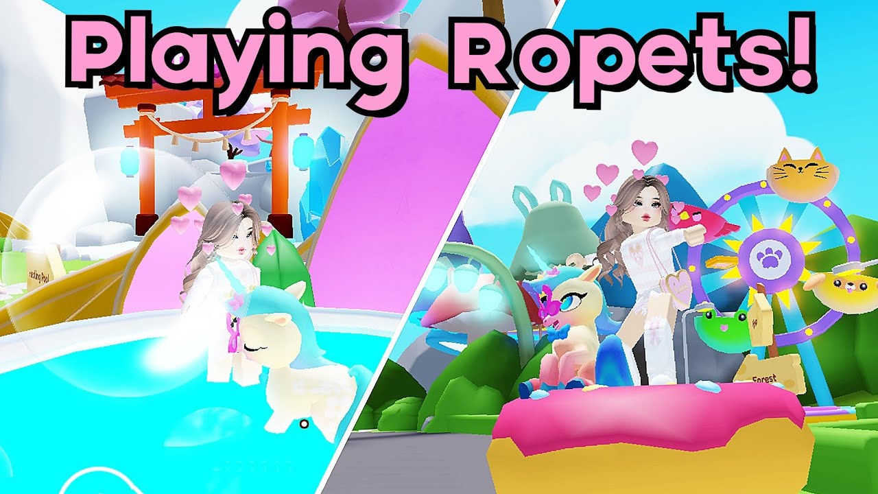 🤩playing ropets and chit chat! 💕(Roblox Ropets) - YouTube