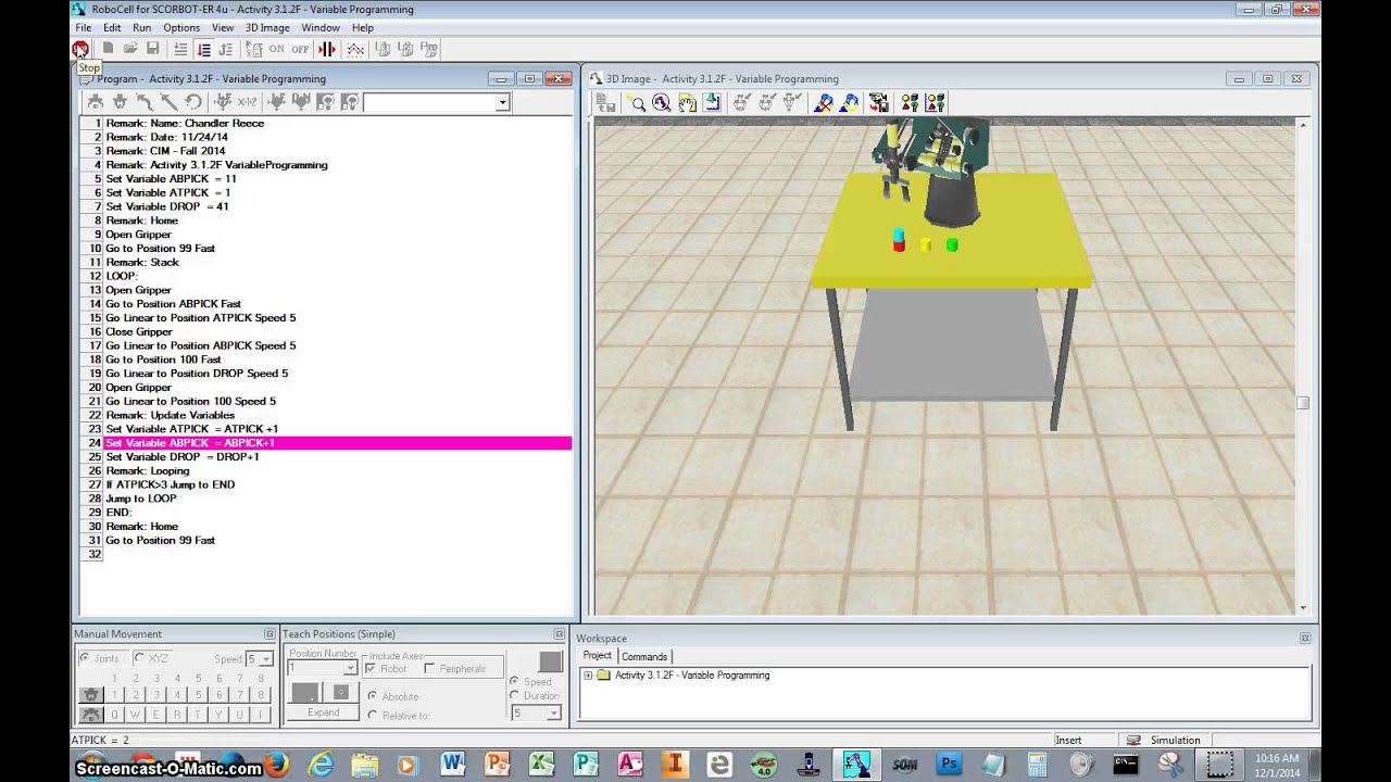 Activity 3.1.2F - Variable Programming - YouTube