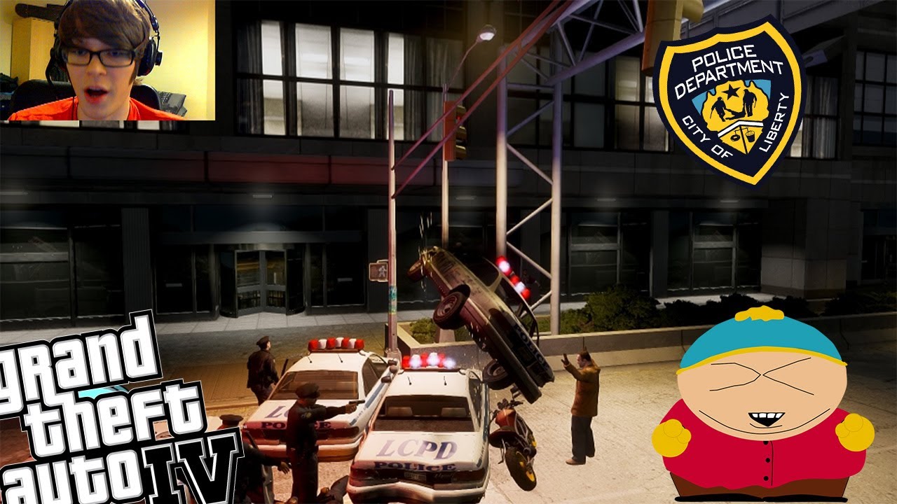 GTA 4 New Updated LCPDFR 1.0 Version + Webcam - Day 5 - Fat Cartman ...