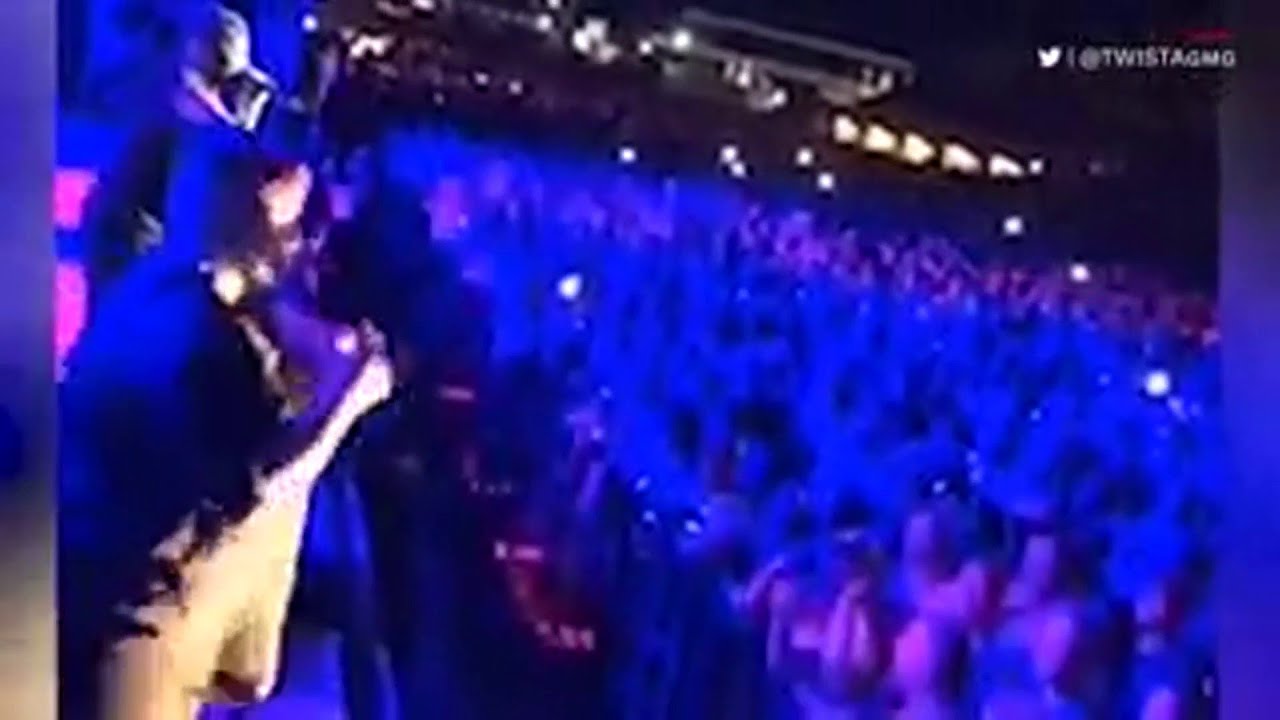 Rapper's super-fast sign language interpreter goes viral - YouTube