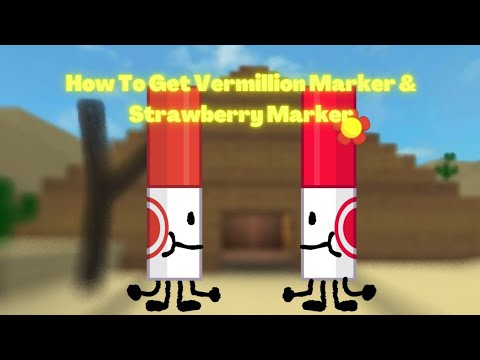 How To Get Vermillion Marker & Strawberry Marker In Find The Markers ...