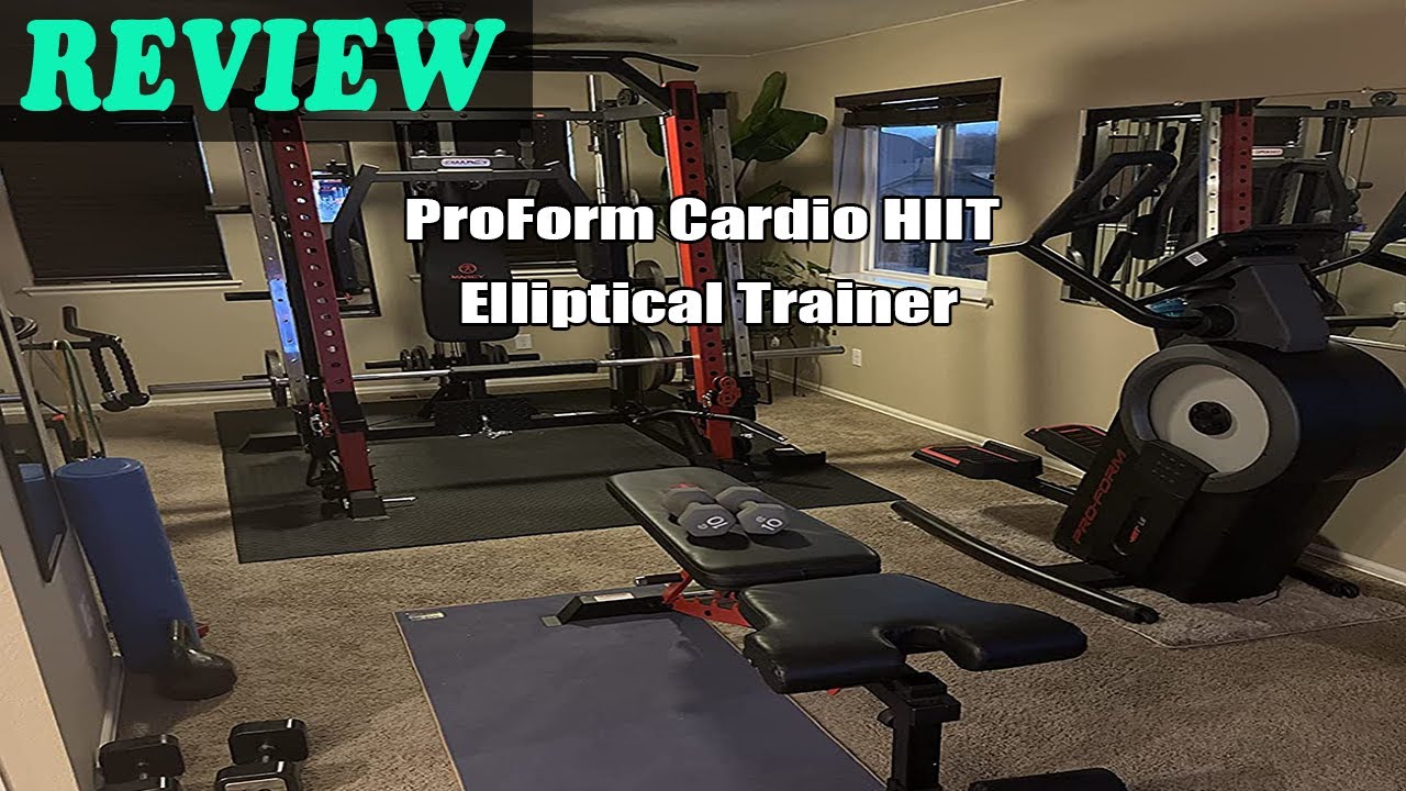ProForm Cardio HIIT Elliptical Trainer - Review 2022 - YouTube