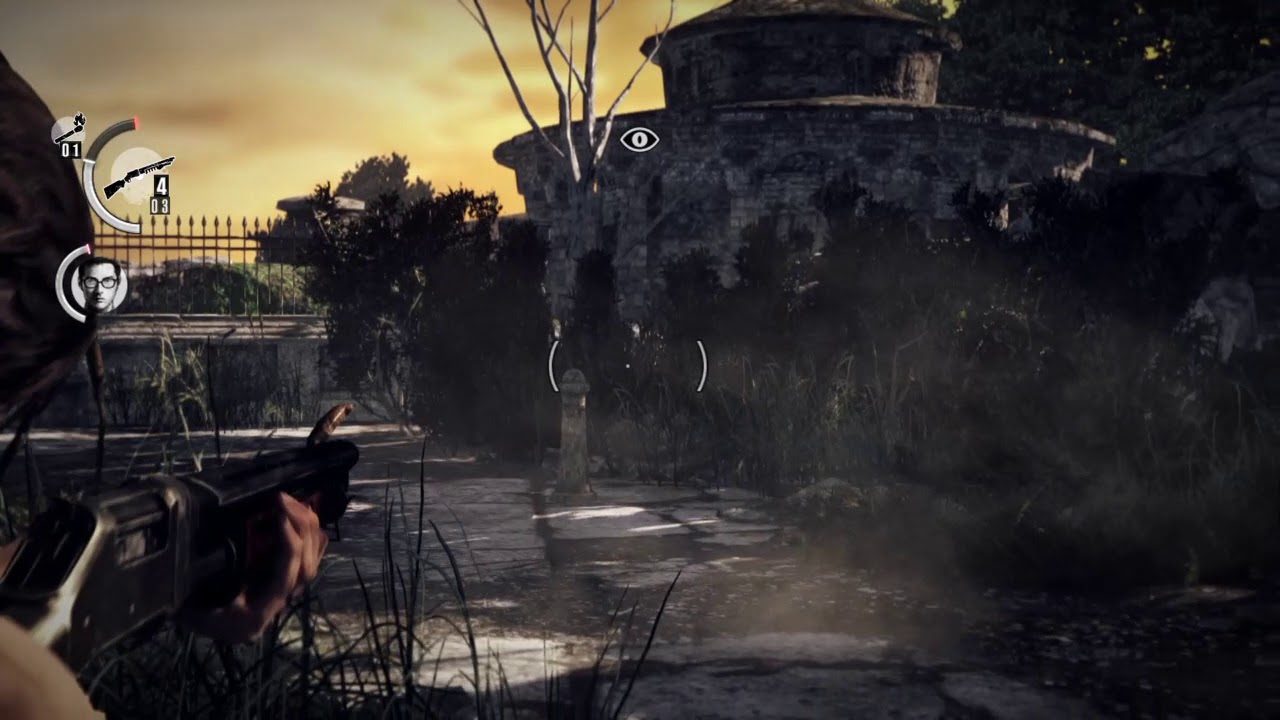 How to beat the demon dog wolf thing in The Evil Within - YouTube