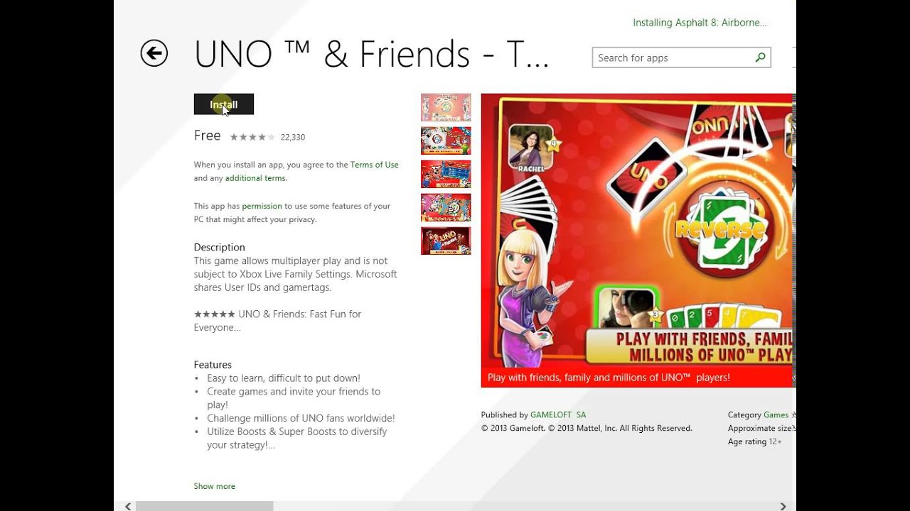 how to download uno pc gam - YouTube
