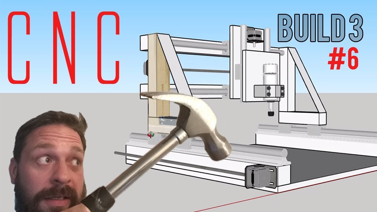 First DIY CNC build (Part 6) - Finishing the Y axis and the Z axis ...