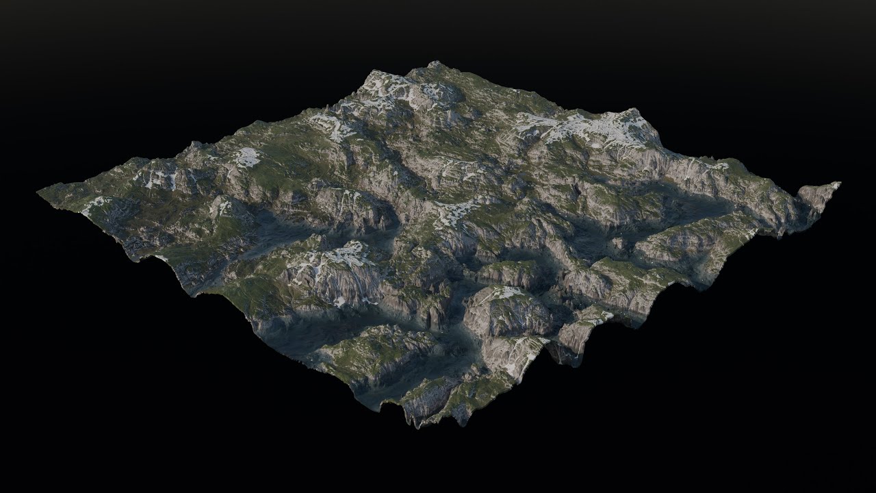 Weekly Gaea Terrain - Week 96 - YouTube