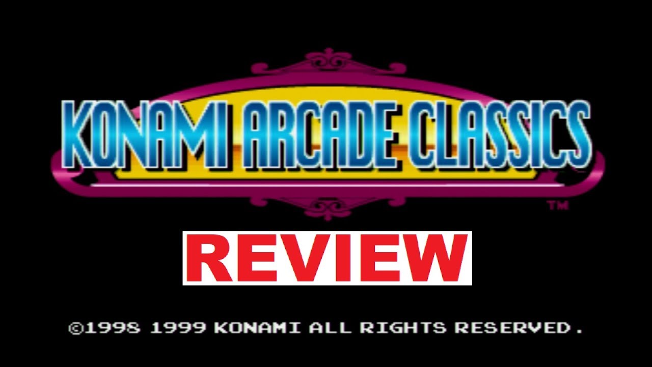 "Konami Arcade Classics" (PS1) Review - YouTube