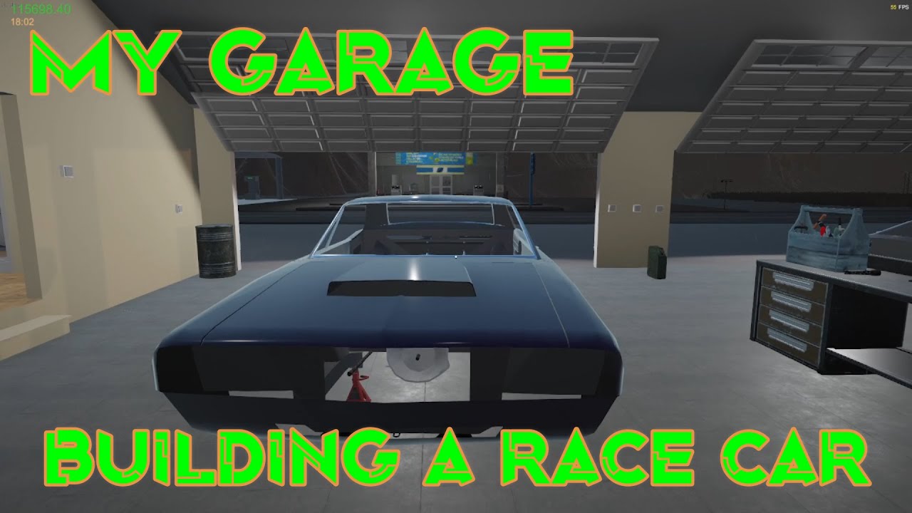 My Garage - Let's Build A Race Car - YouTube