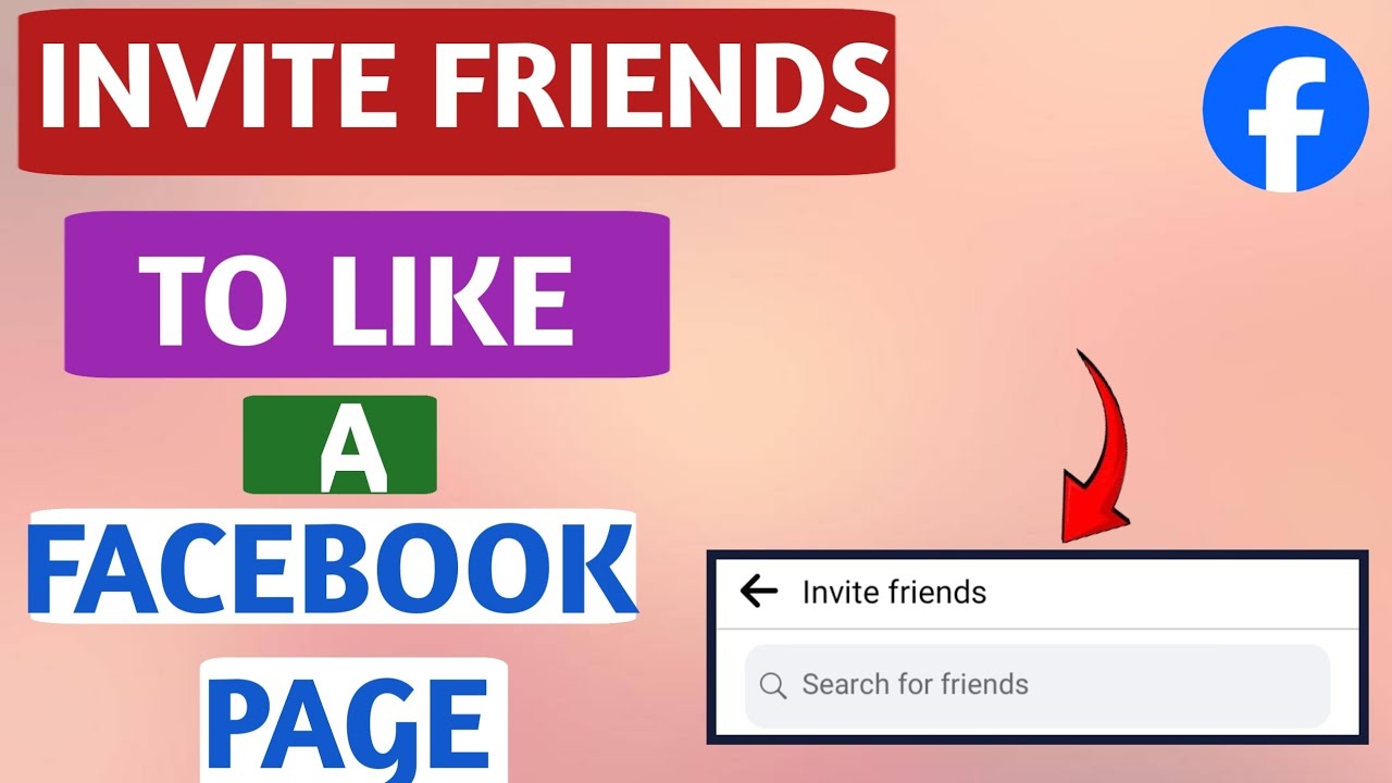 How to invite people to your Facebook Page (Facebook Invite 2024) - YouTube
