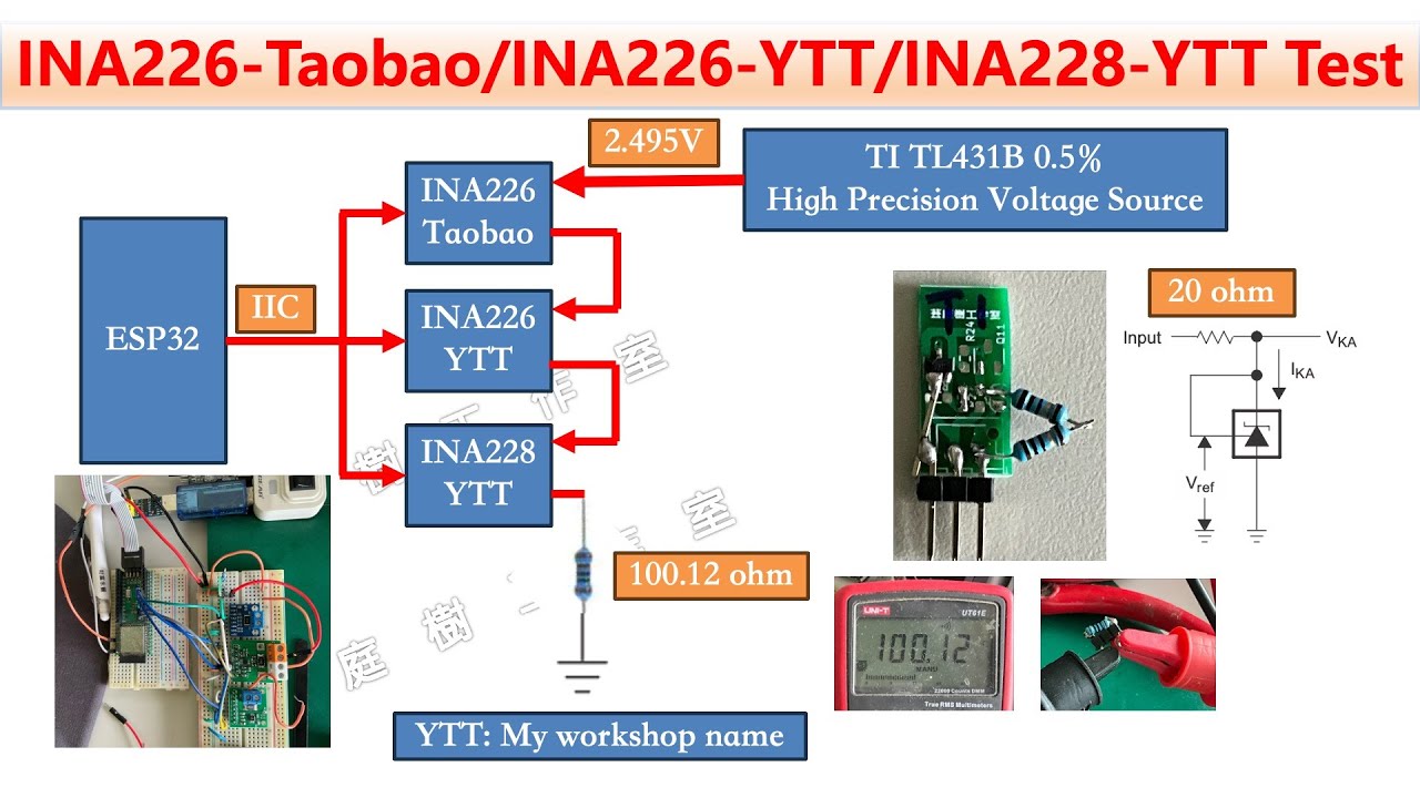 INA226-TAOBAO INA226-YTT (improved PCB layout) and INA228-YTT module ...