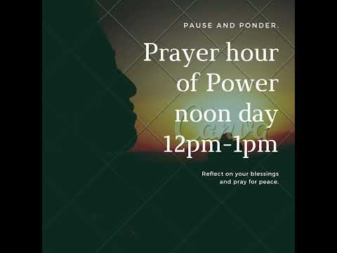 2 Prayer hour of Power noon day 12pm 1pm 2 - YouTube