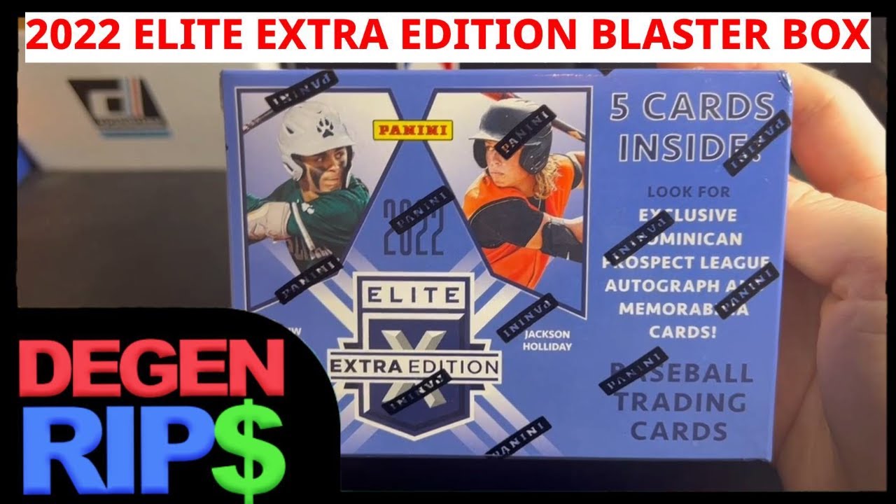 AUTO! 2022 Elite Extra Edition Baseball Blaster Box Review! - YouTube