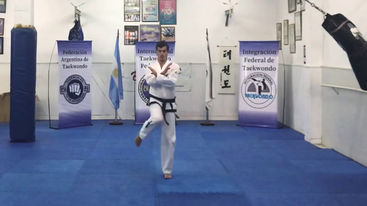 Ge Baek Tul / Patterns / Formas / Taekwondo ITF/ I Dan - YouTube