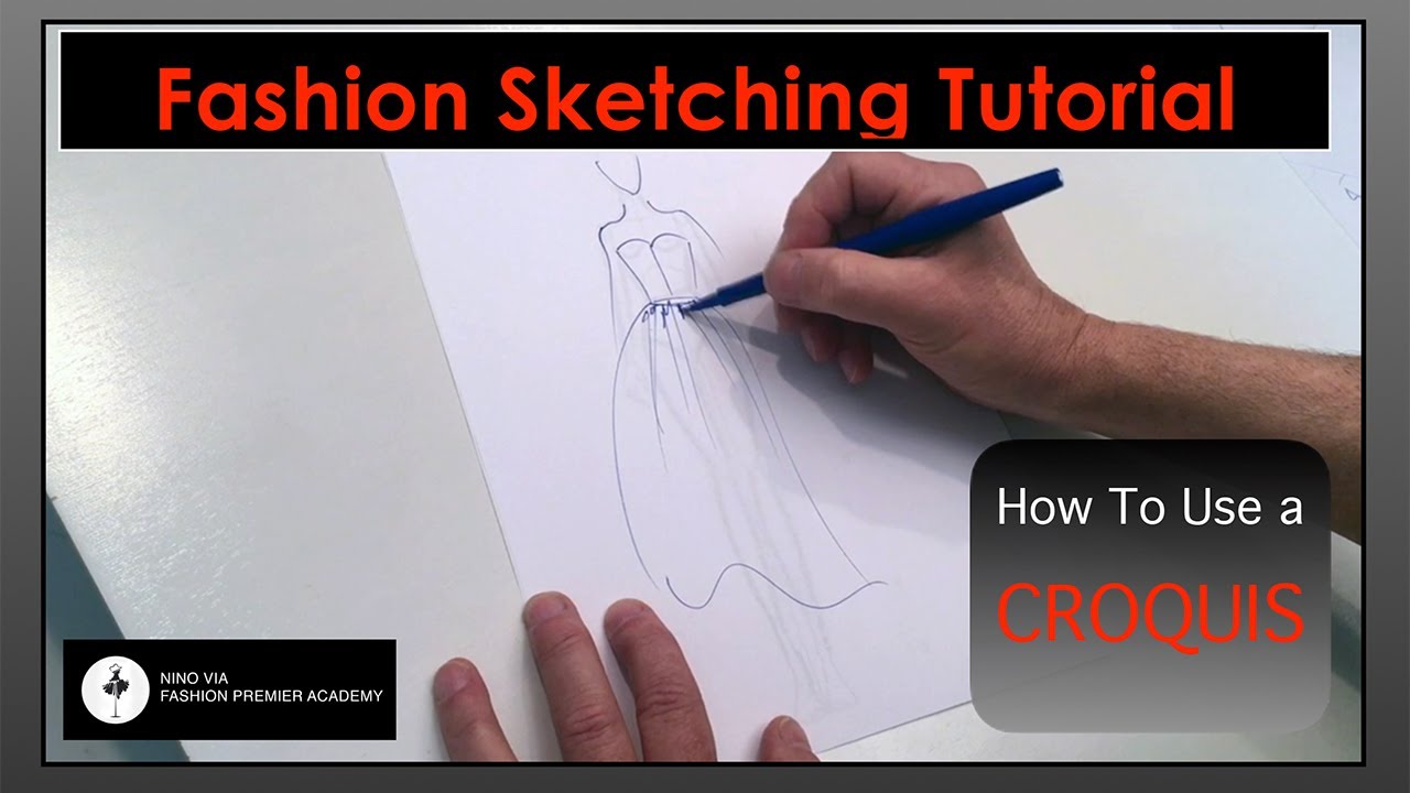 Fashion Sketching Mastery: How to Use a Croquis for Fashion Design ~ # ...