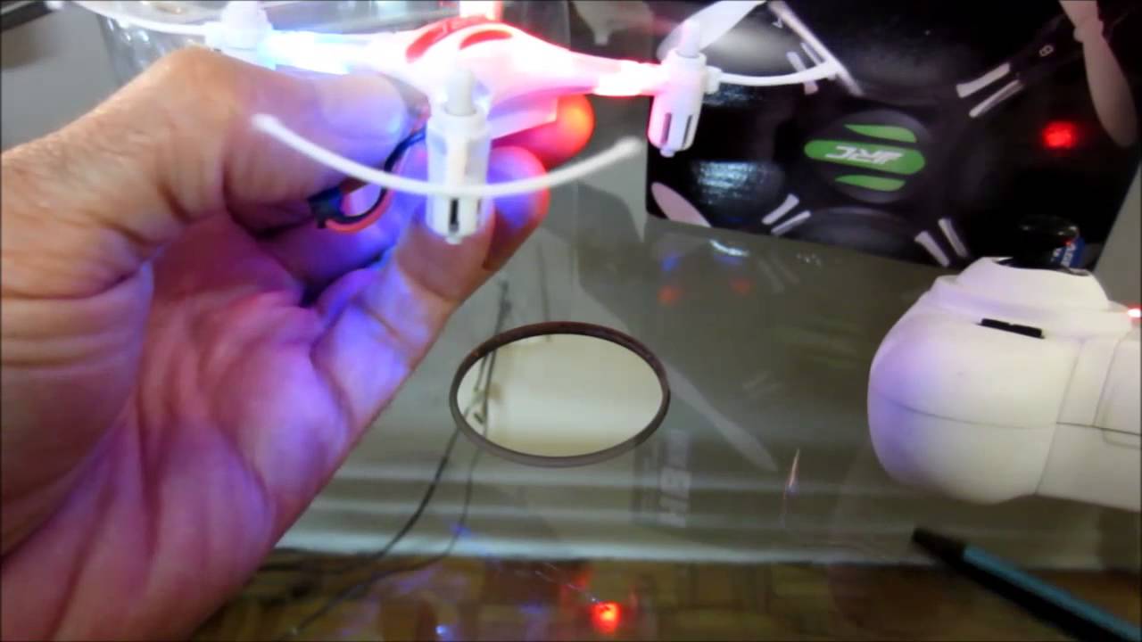 Eachine or JJRC H8 Mini, propeller guard problem - YouTube