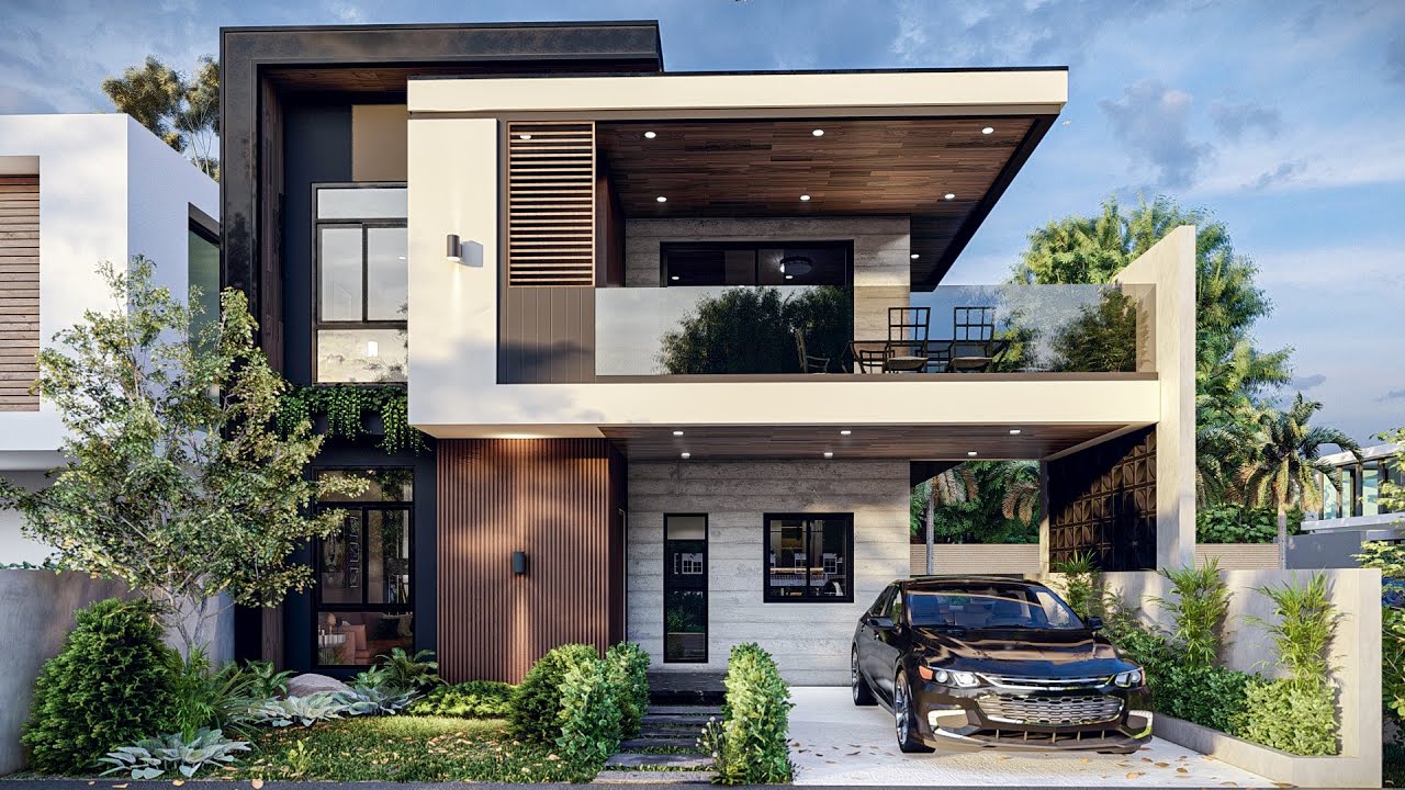 Tour of a Stunning Modern 5-Bedroom House | Sleek & Stylish Living ...