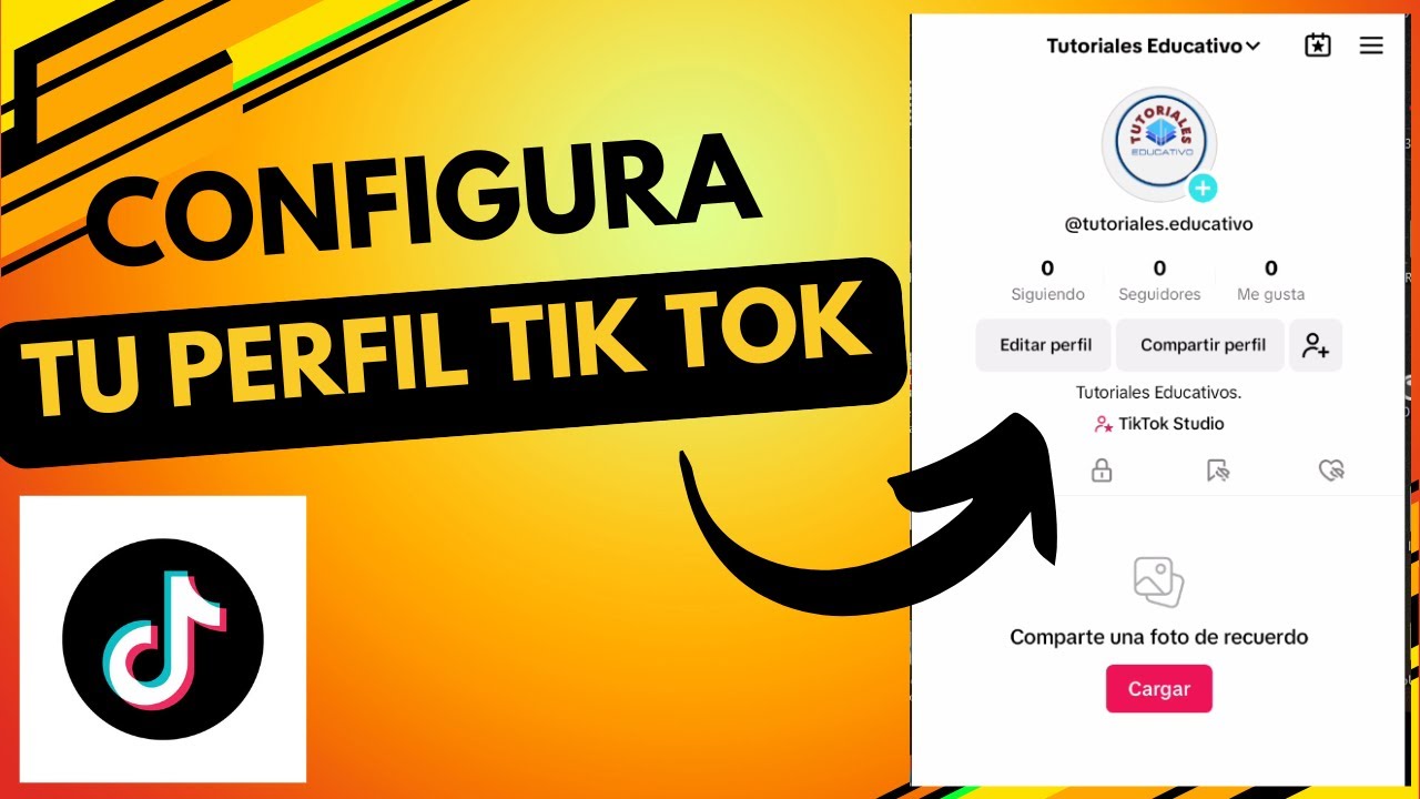 Configurar Perfil en Tik Tok. @Tutoriales-Educativo - YouTube