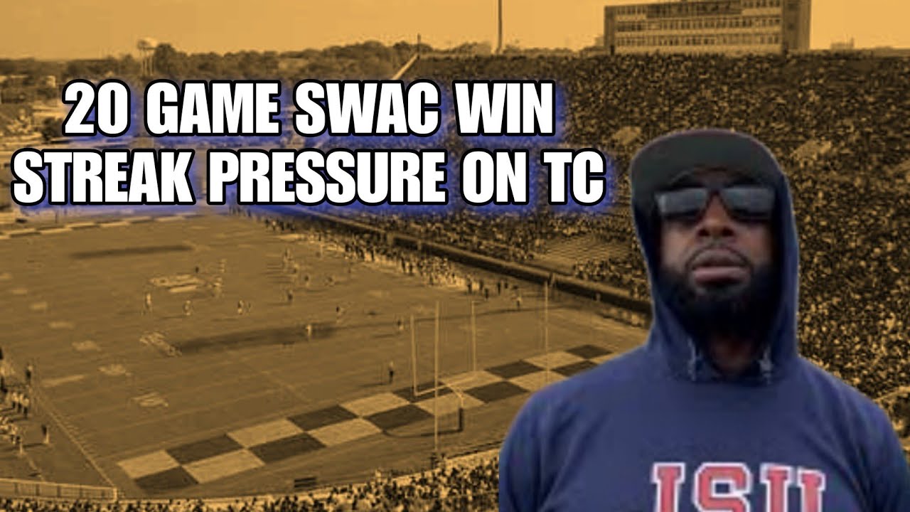 TC Taylor Facing MAJOR Pressure To Add To The 20 Games SWAC Winning ...